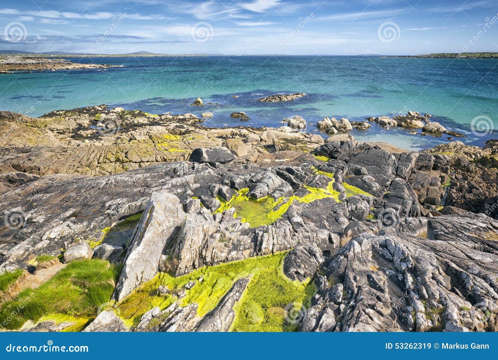 Ocean ireland stock image. Image of beach, pure, scenery - 53262319