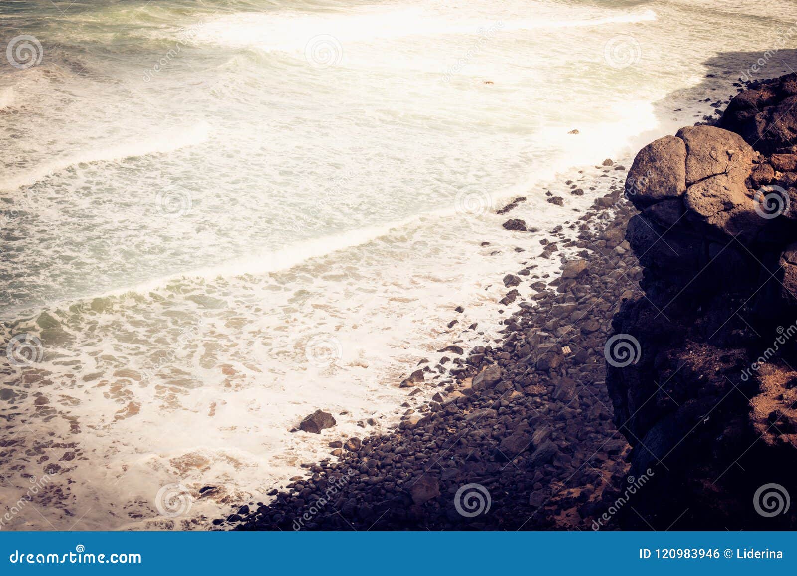 Ocean landscape. Close up stock photo. Image of ocean - 120983946