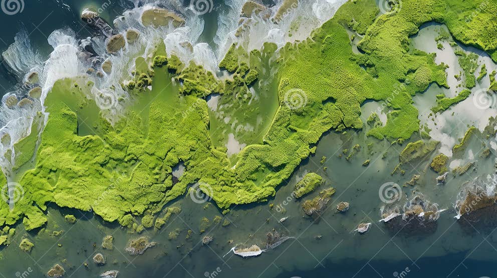 Ocean micro algae stock image. Image of photograph, ecosystem - 324815821