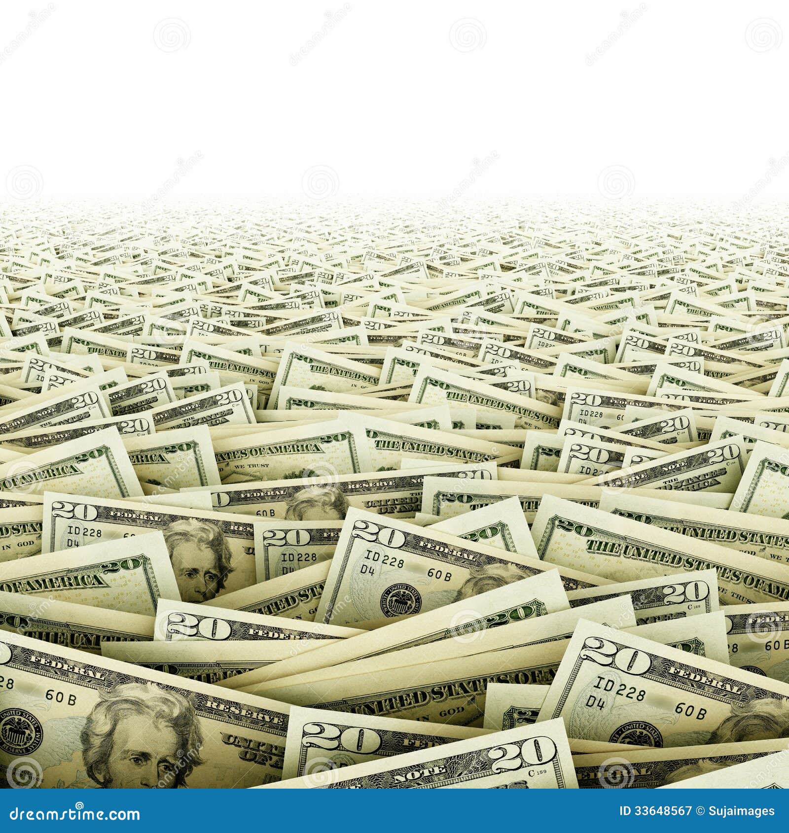 Ocean of money stock image. Image of dollar, green, banknotes - 33648567