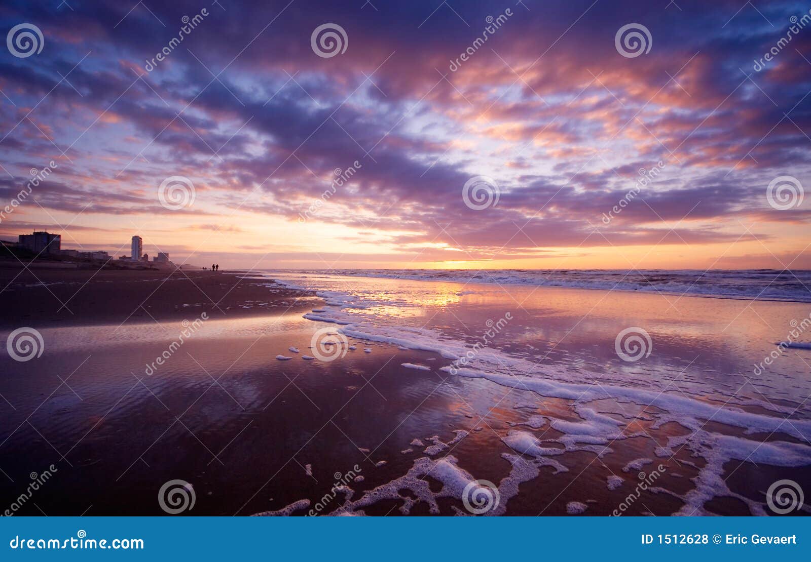 Ocean at night stock photo. Image of ocean, orange, peaceful - 1512628