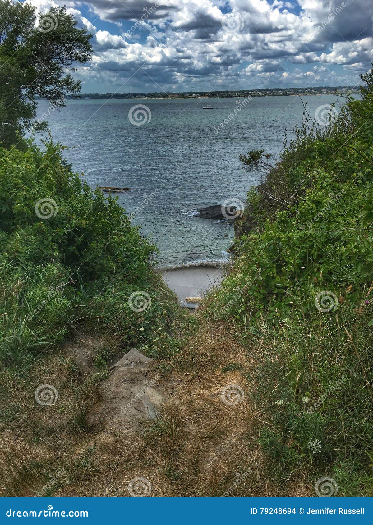 Ocean Path stock photo. Image of journey, leading, england - 79248694