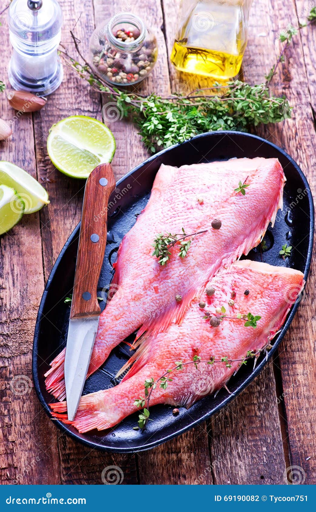 Ocean perch stock photo. Image of healthy, cooking, food - 69190082