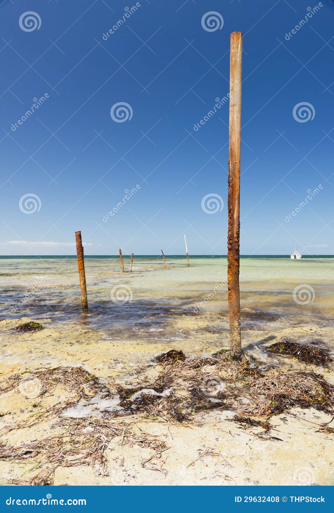 Ocean Poles stock photo. Image of australia, south, clear - 29632408
