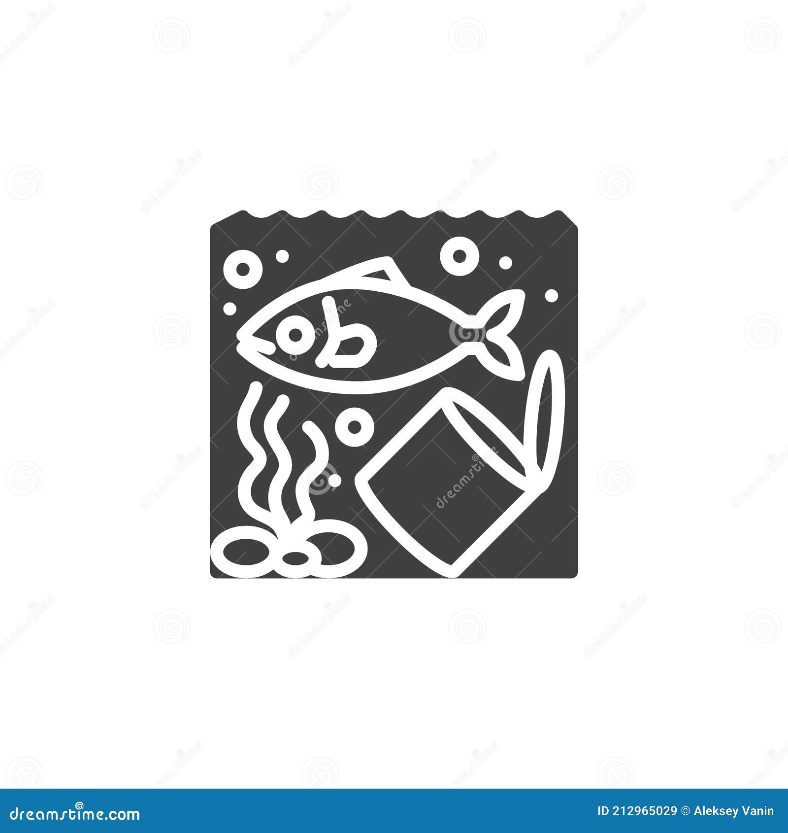 Ocean Pollution Vector Icon Stock Vector - Illustration of ...