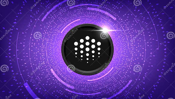 Ocean Protocol OCEAN Coin Cryptocurrency Concept Banner Background ...