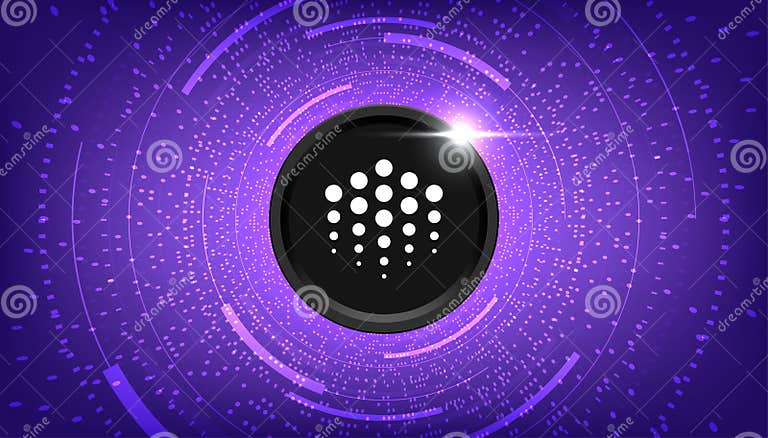 Ocean Protocol OCEAN Coin Cryptocurrency Concept Banner Background ...