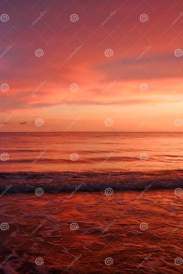 Ocean of red stock photo. Image of florida, petersburg - 306578