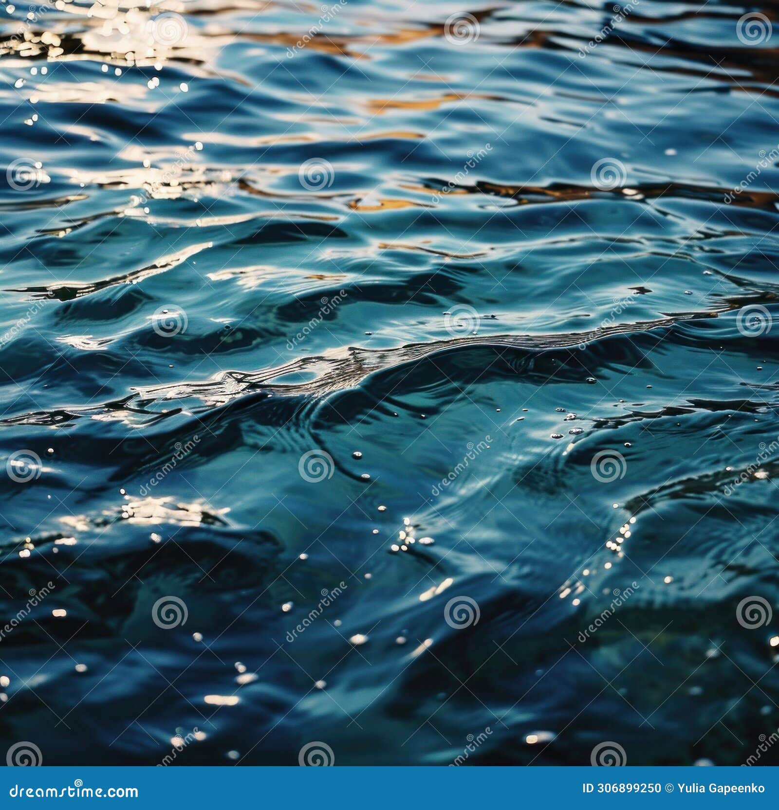 Ocean Reflections in Water at Daylight Stock Photo - Image of mirroring ...
