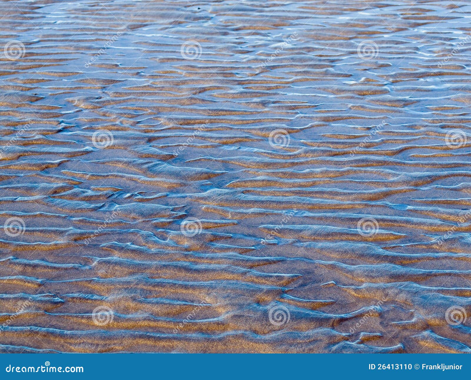 Ocean Ripples stock photo. Image of shallow, pattern - 26413110