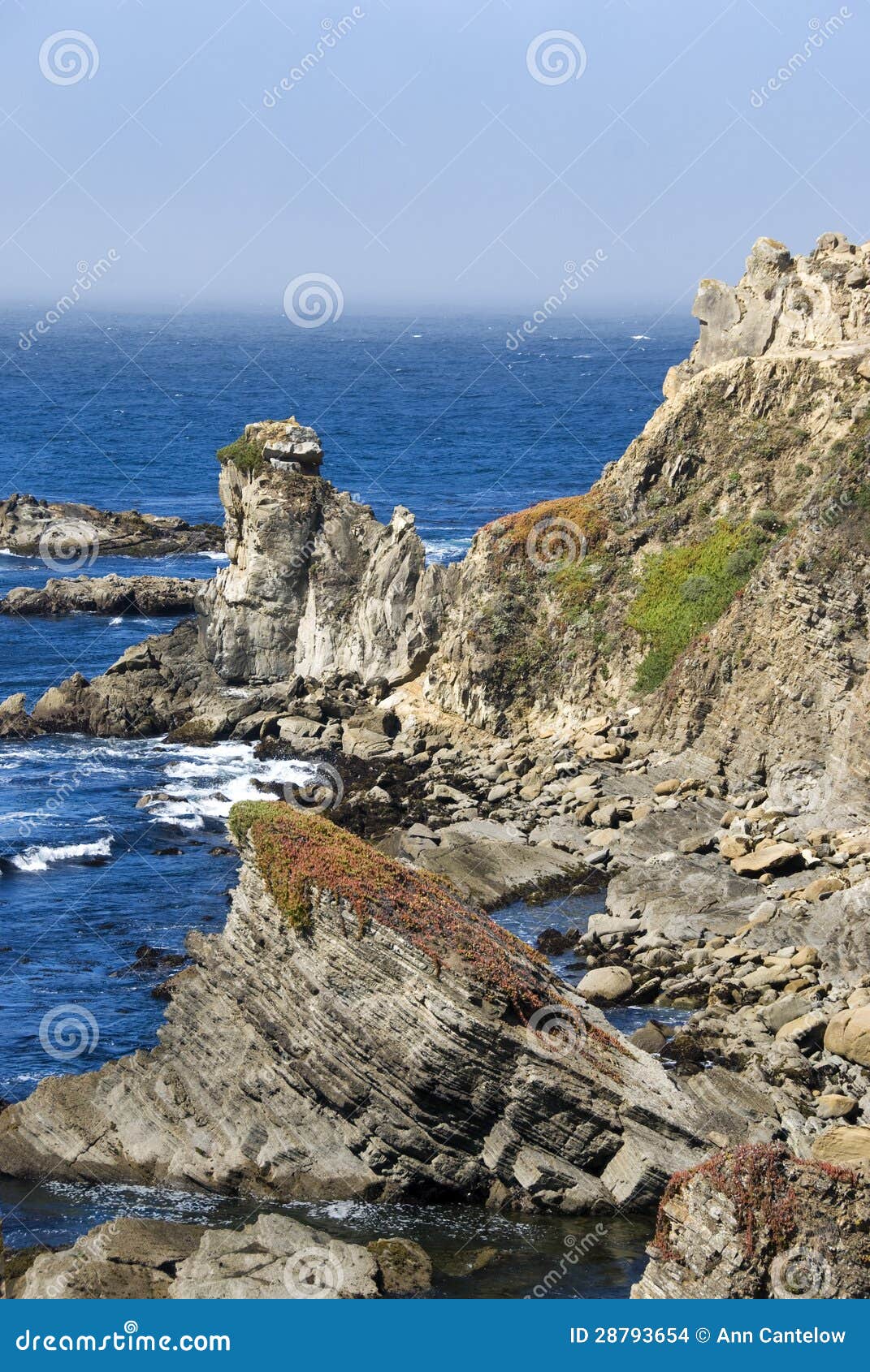 Ocean Rocks and Cliffs stock photo. Image of california - 28793654