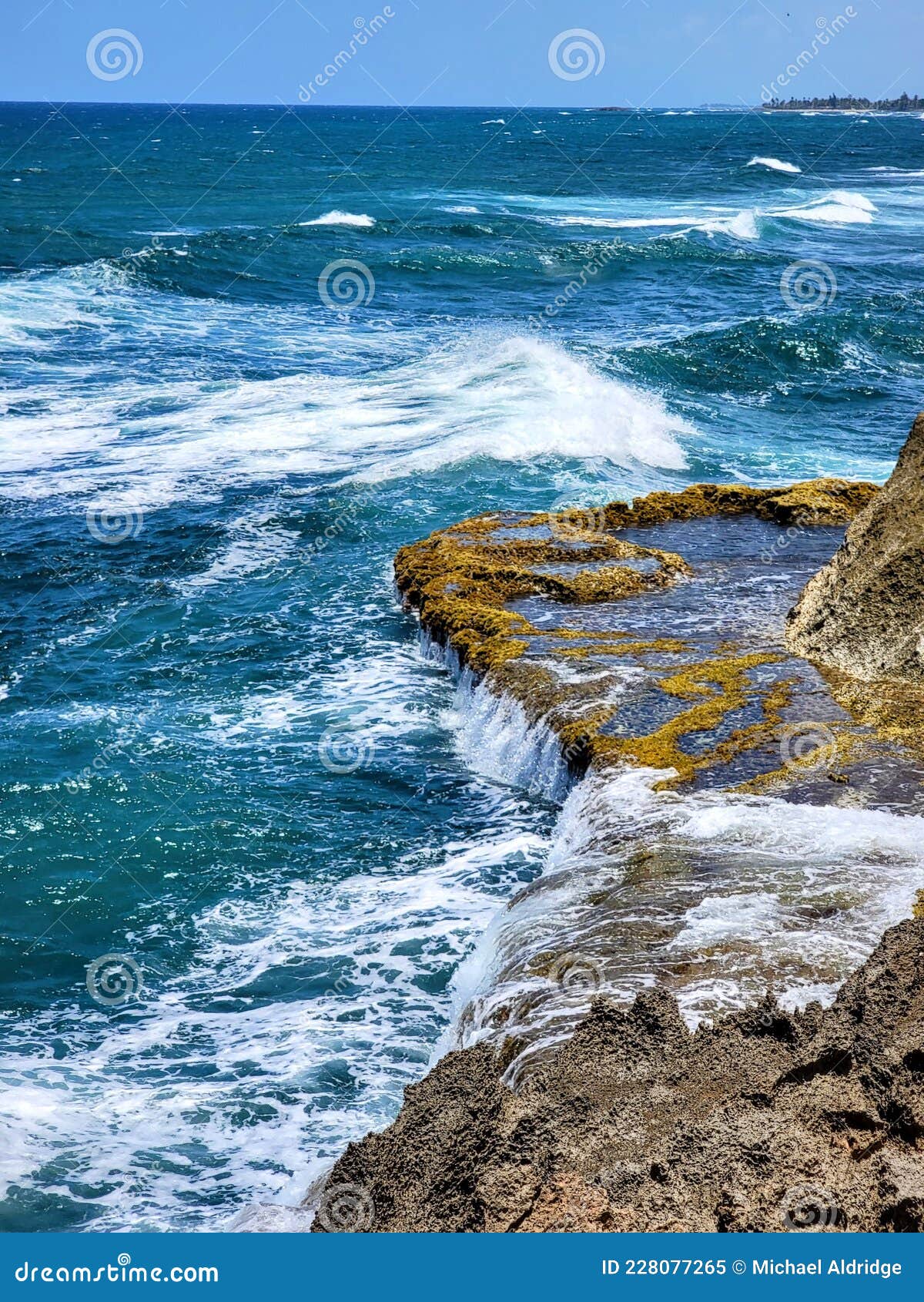 Ocean and rocks stock image. Image of cape, shore, rocks - 228077265