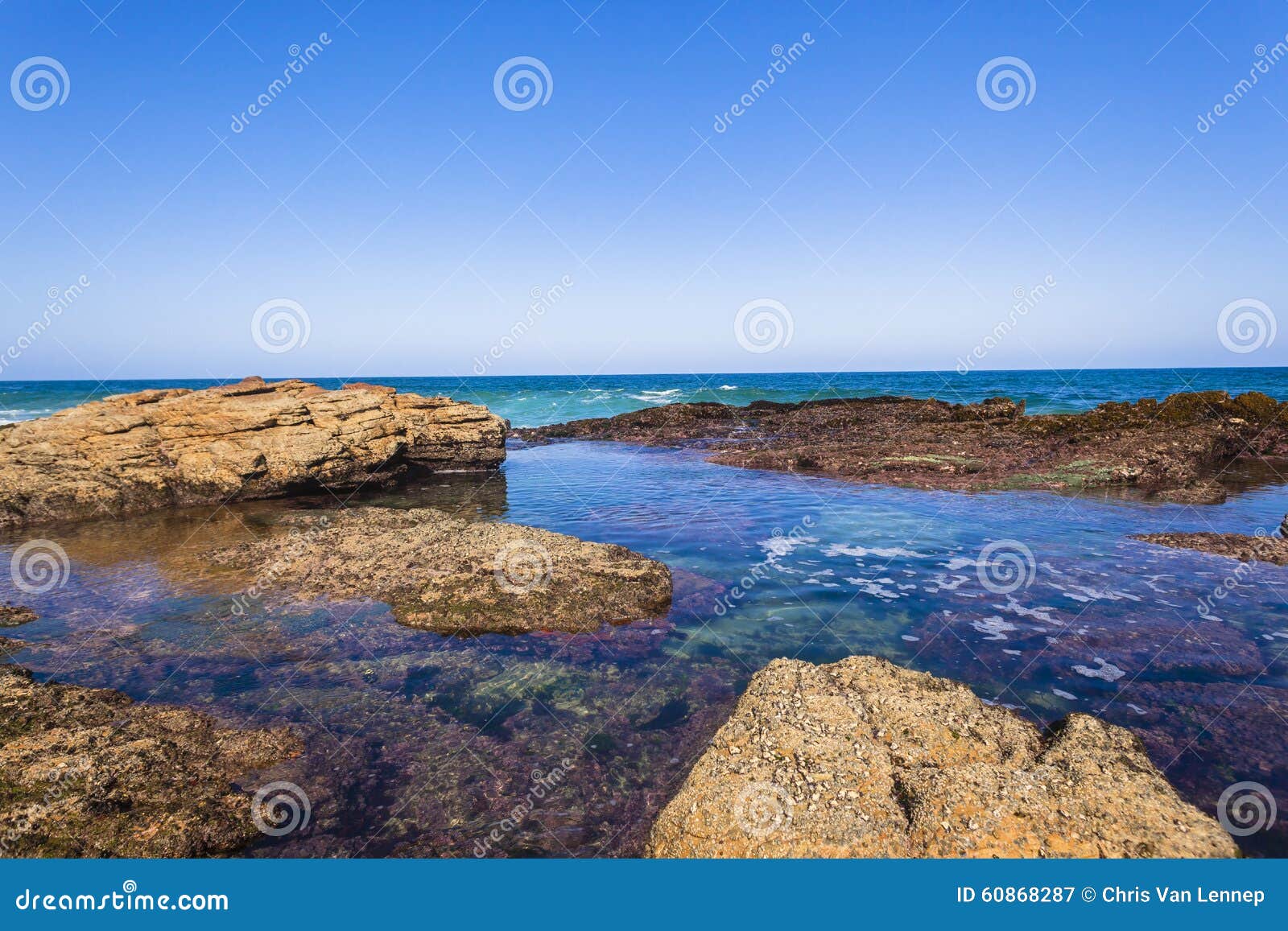 Ocean Rocky Pool stock image. Image of nature, white - 60868287