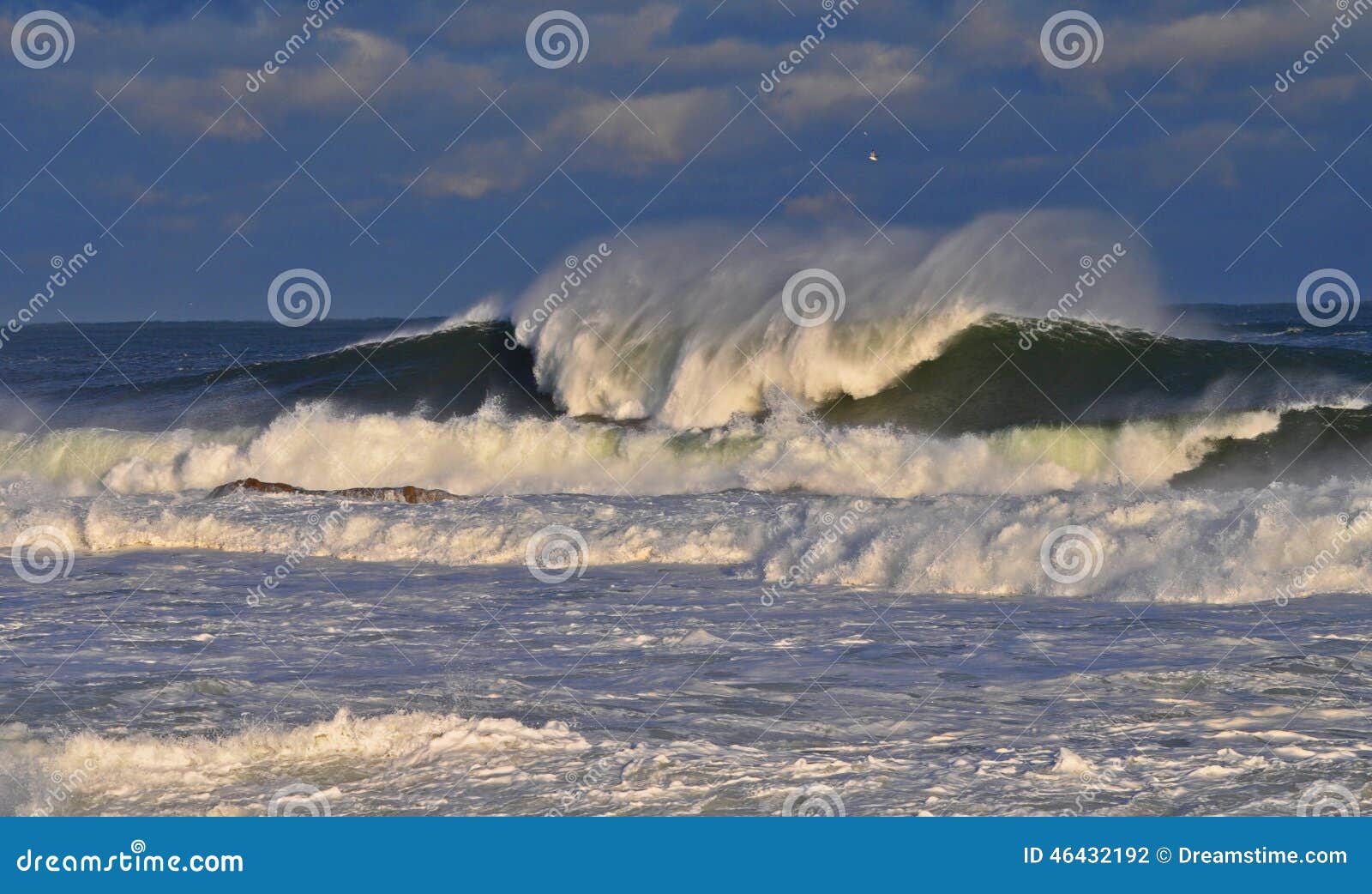 The ocean s rage stock photo. Image of waves, oceans - 46432192