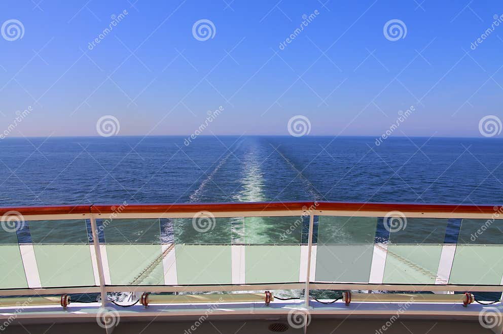 Ocean ship wake trail stock image. Image of ship, wake - 20754473