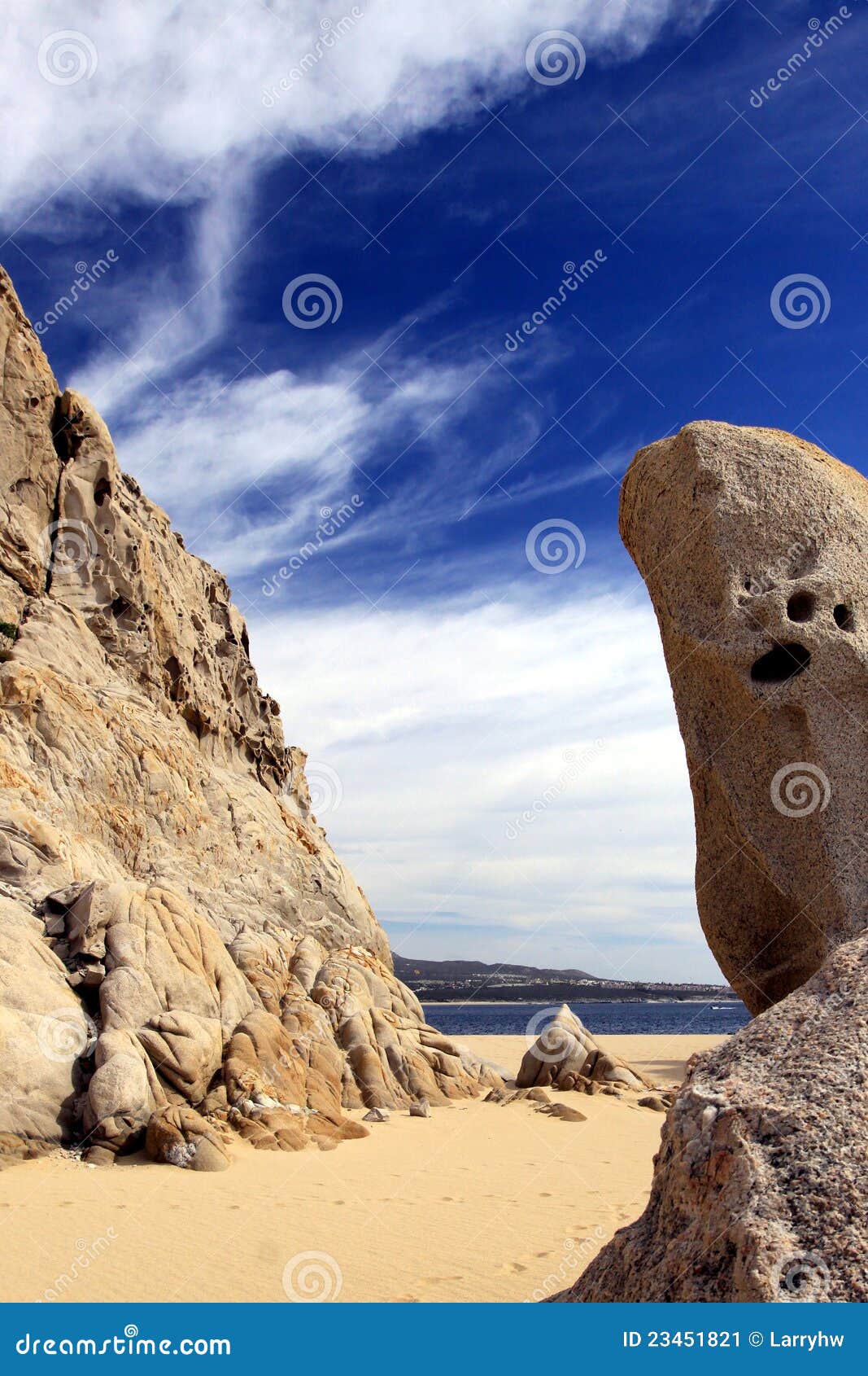 Ocean Side Rock Formation Cabo San Lucas, Mexico Stock Image - Image of ...