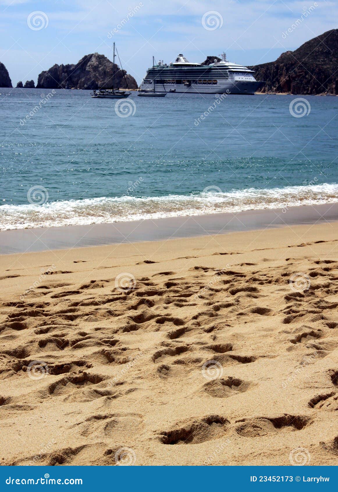 Ocean Side Rock Formation Cabo San Lucas, Mexico Stock Image - Image of ...
