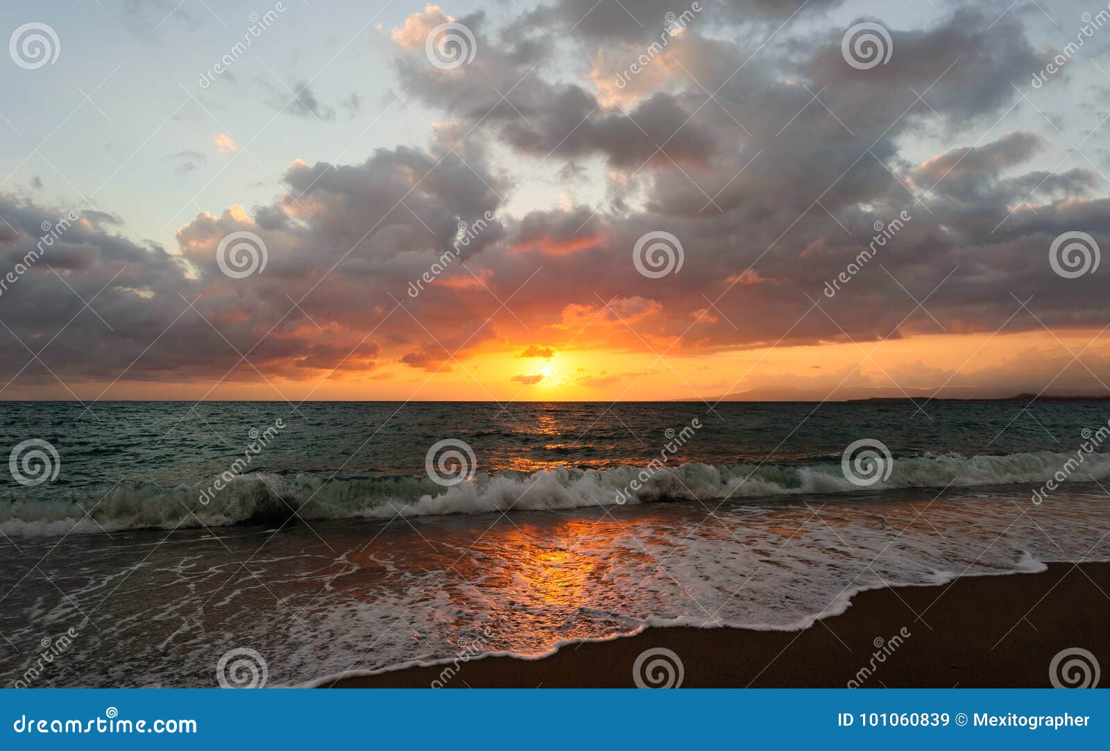 Ocean Sunset Picture. Image: 101060839