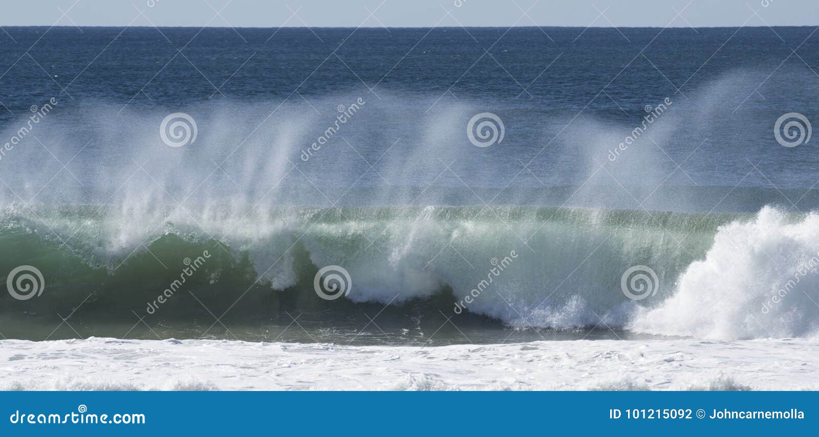 Ocean surf breaking stock photo. Image of nature, waves - 101215092