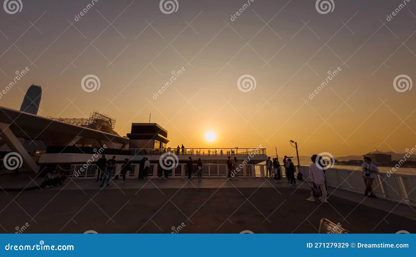 The Ocean Terminal Deck, Tsim Sha Tsui. March 5 2023 Editorial Stock ...