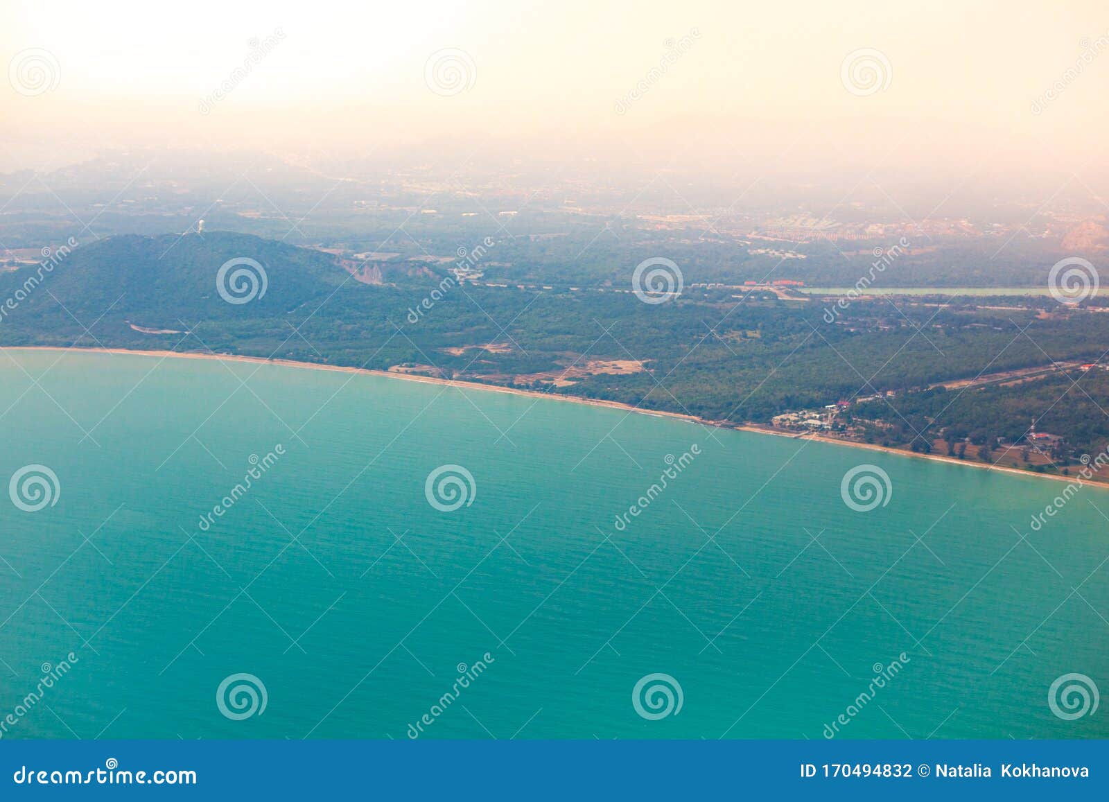 Ocean top view stock photo. Image of vacation, paradise - 170494832