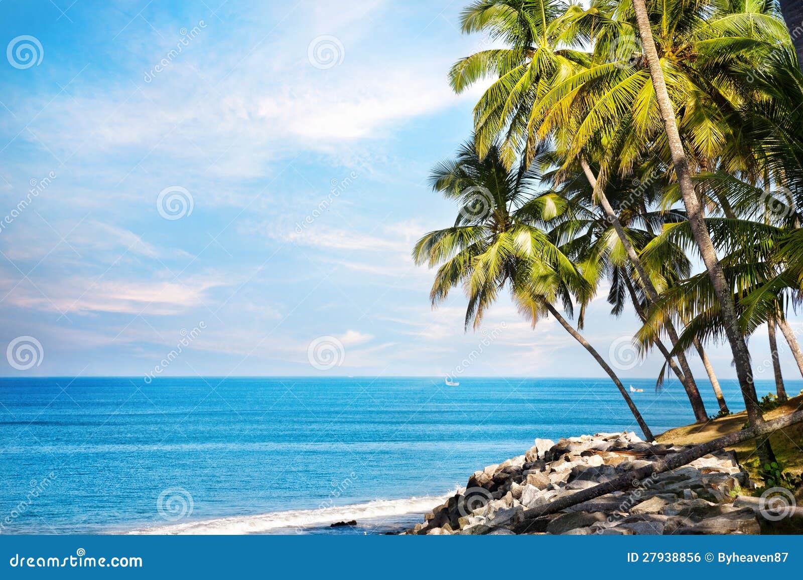 Ocean tropical view stock photo. Image of peace, idyllic - 27938856