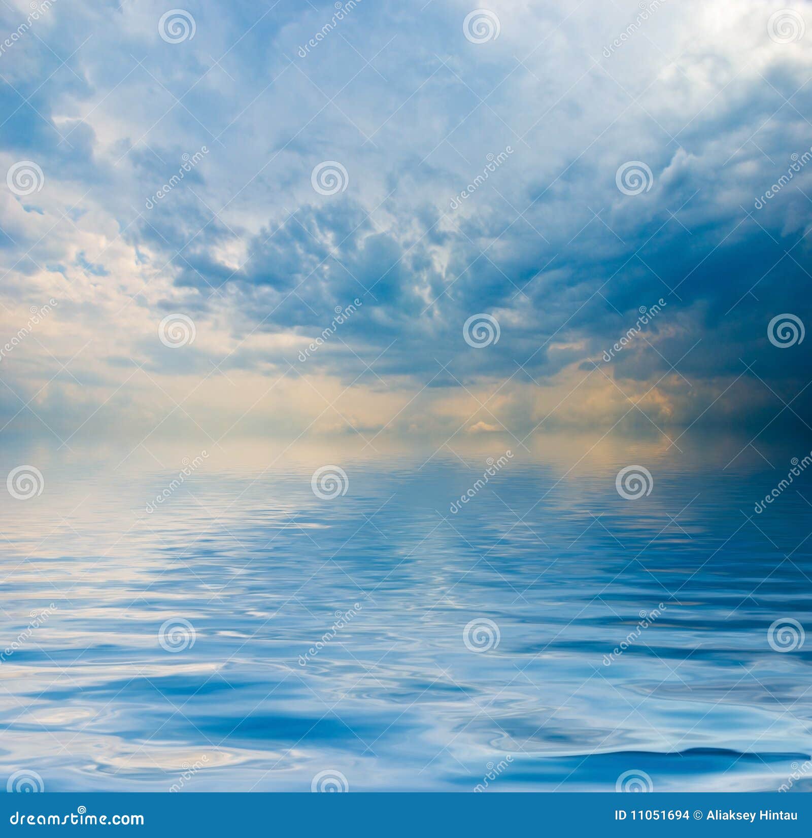 Ocean view stock photo. Image of blue, cloud, calm, ocean - 11051694
