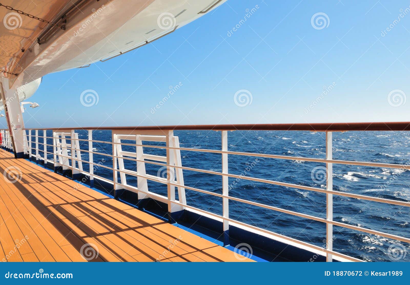 Ocean View from Deck stock photo. Image of handle, ocean - 18870672