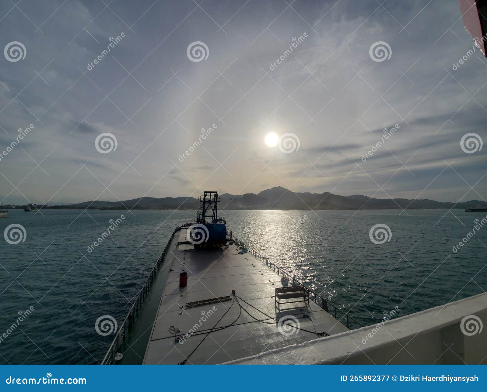 Ocean View from Navigation Deck Stock Image - Image of deck, ocean ...