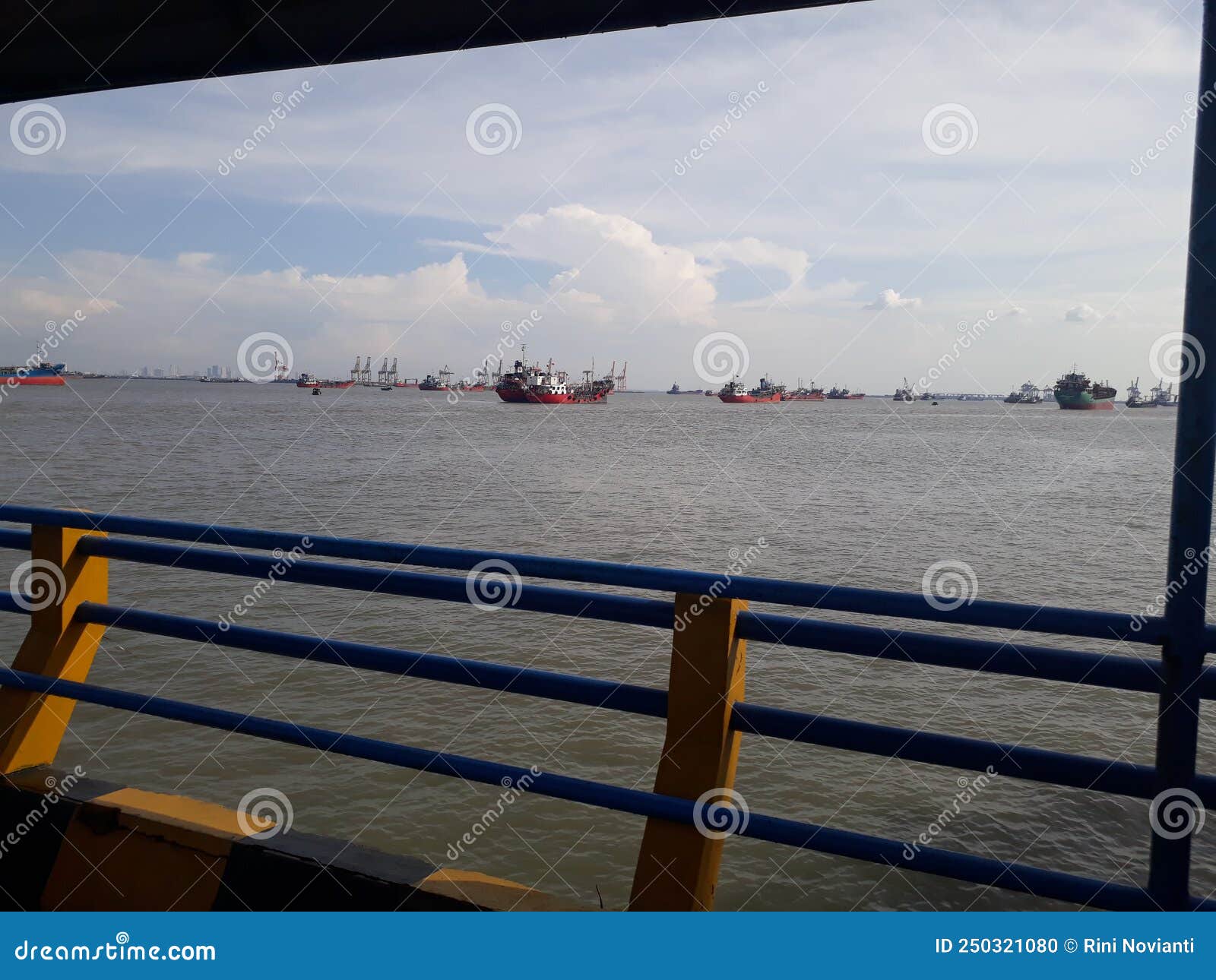 The Ocean View Ships, Very from the Ship Stock Photo - Image of view ...