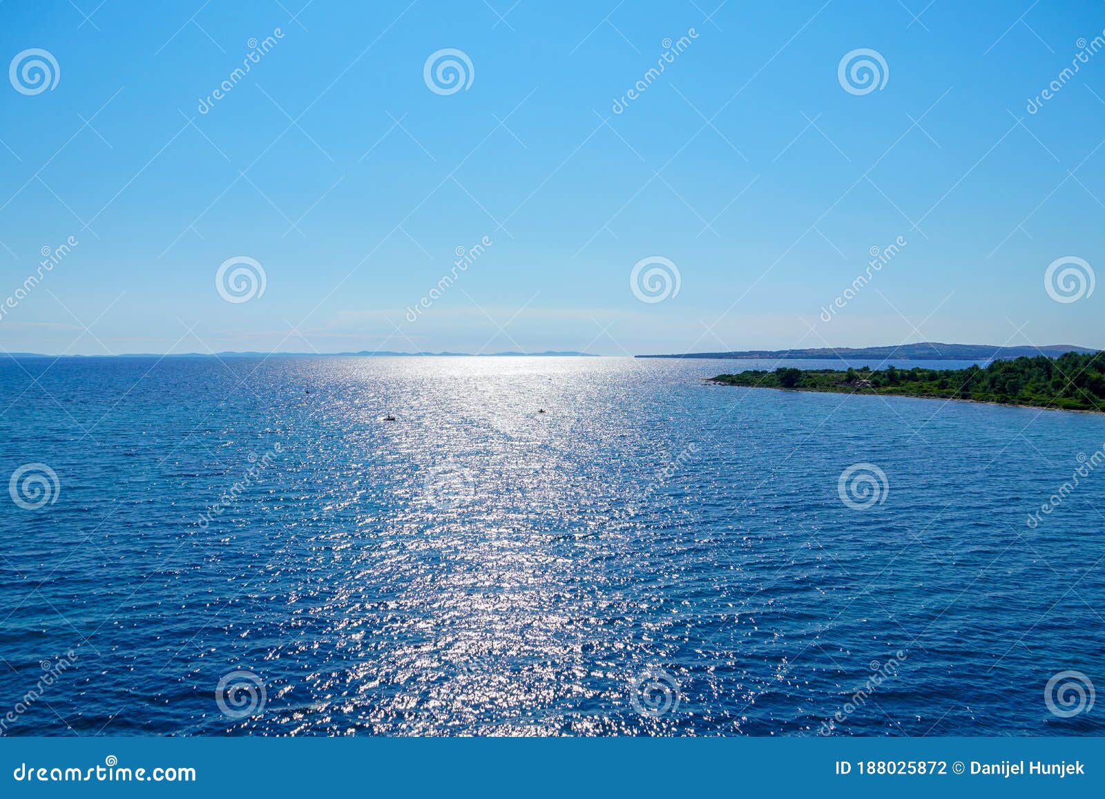Ocean View in Sunny Summer Day Stock Photo - Image of abstract ...