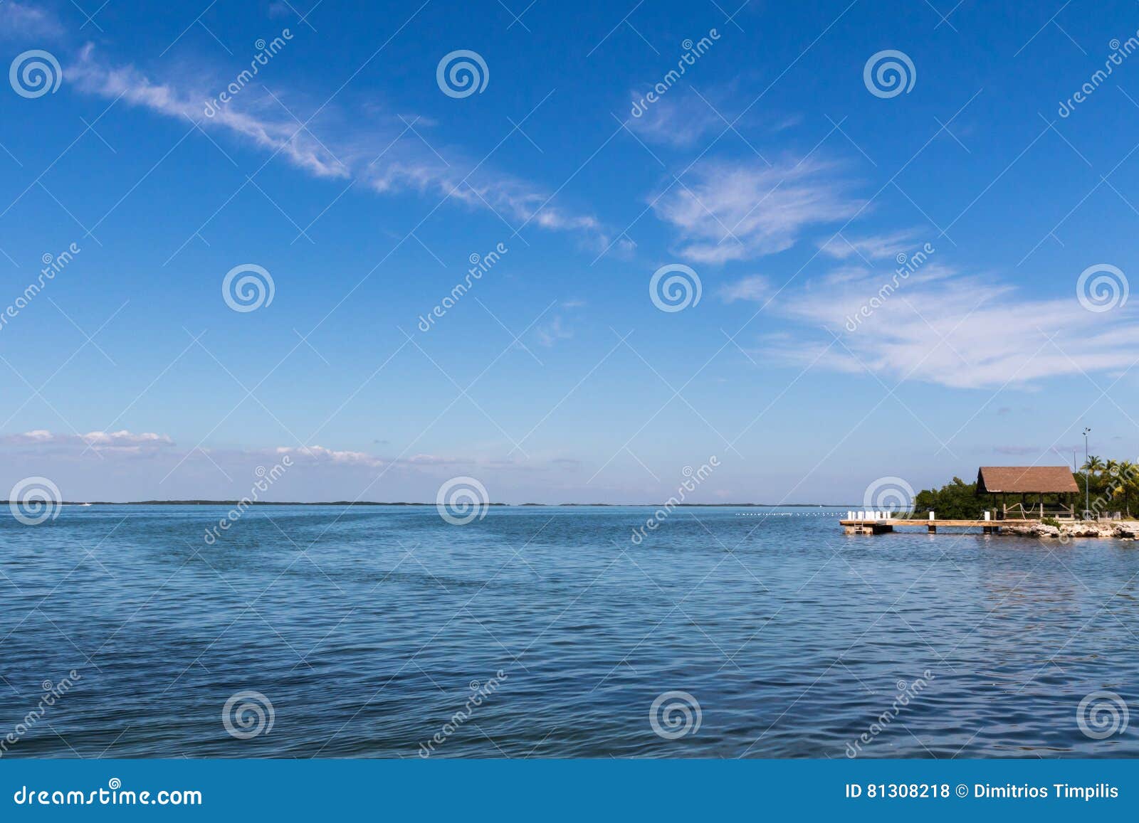 Ocean View, Tavernier, Key Largo, Florida Stock Photo - Image of blue ...