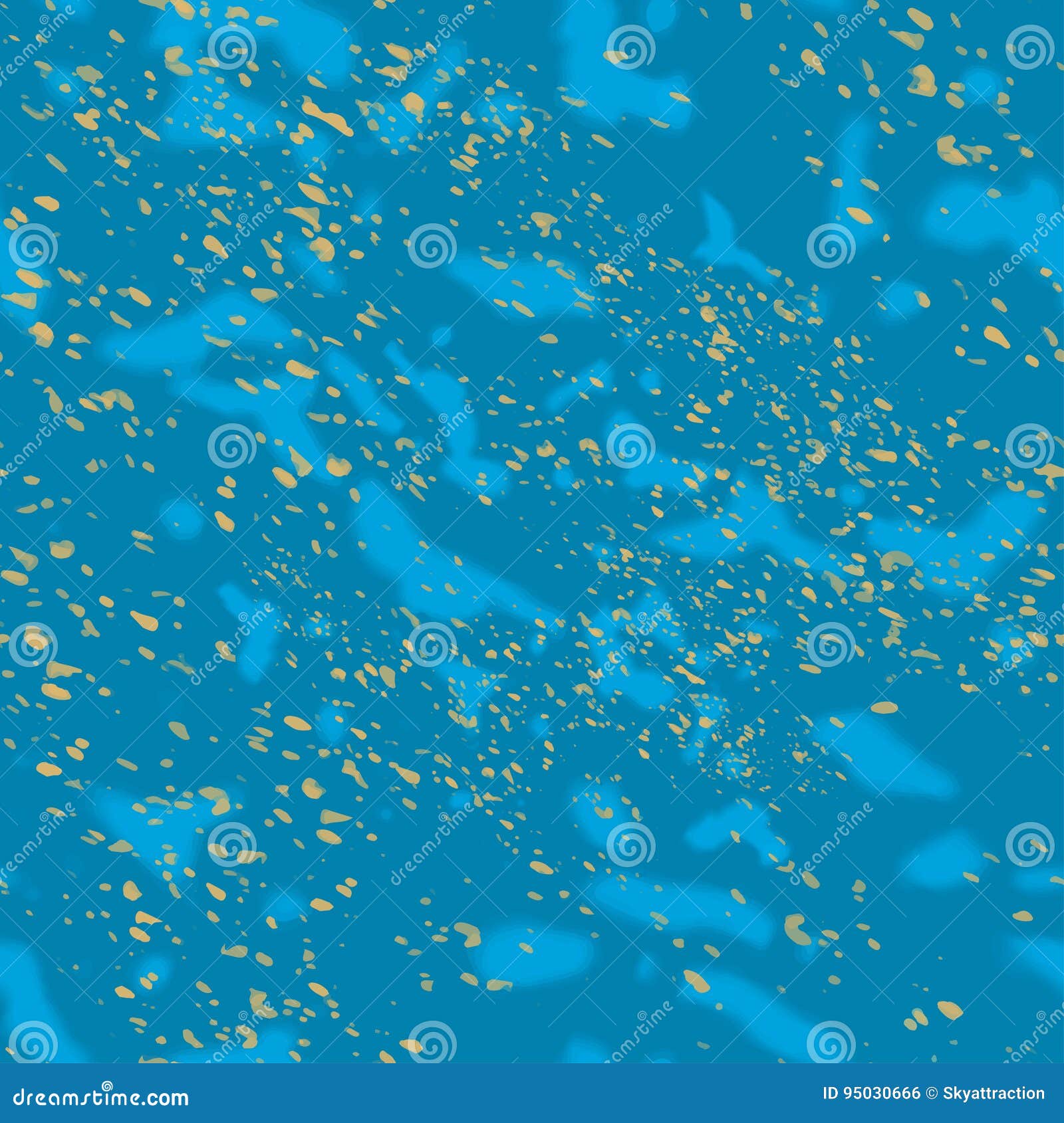 Ocean Water Seamless Vector Pattern Stock Vector - Illustration of ...