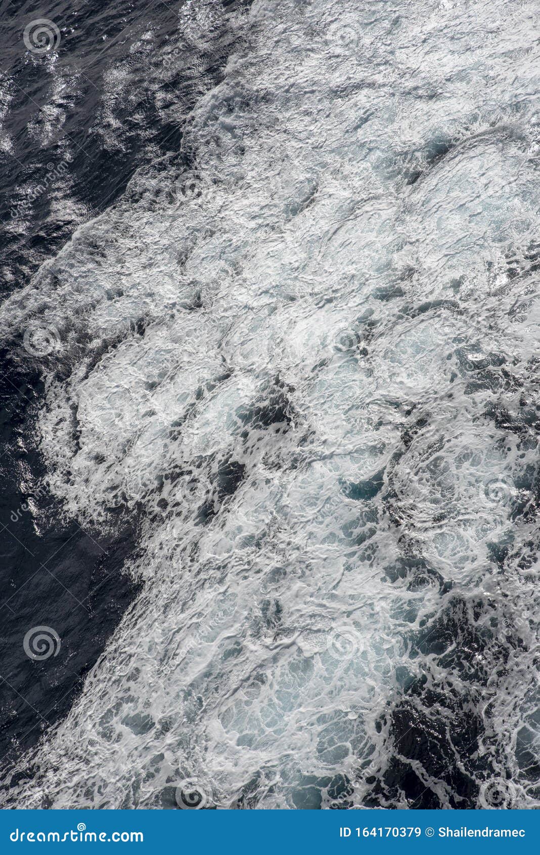 Ocean Water with Splash and Waves Stock Image - Image of splash, travel ...