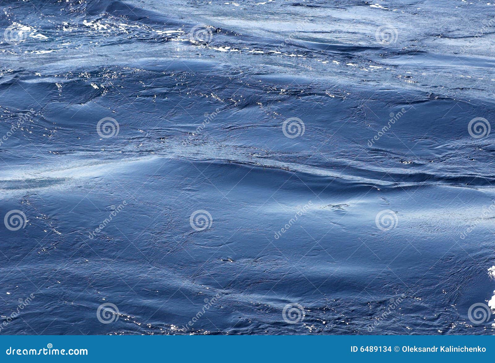 Ocean water surface stock photo. Image of light, reflection - 6489134