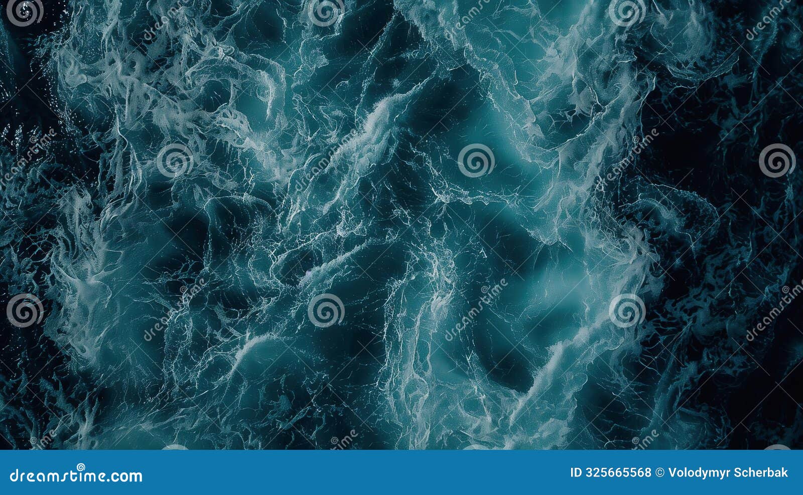 Evergreen Pattern, Nature: Ocean Waves Stock Photo - Image of texture ...
