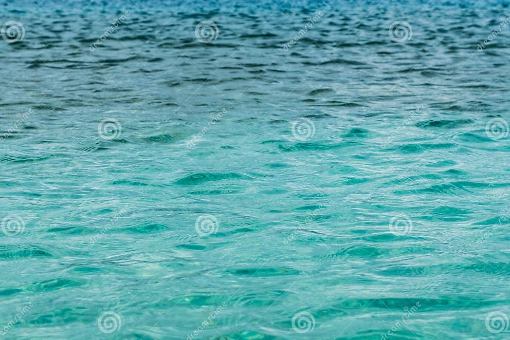 Ocean Water Surface - Turquoise Water Texture Stock Image - Image of ...