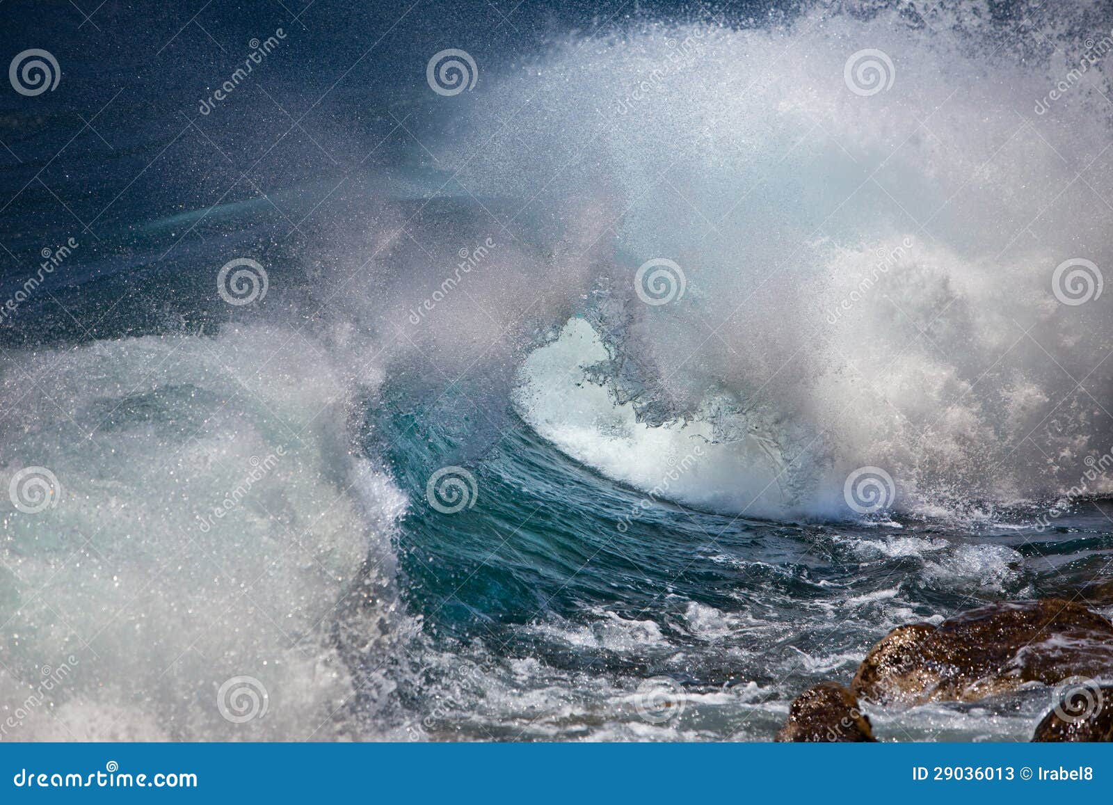 Ocean wave stock image. Image of rolling, rushing, closeup - 29036013