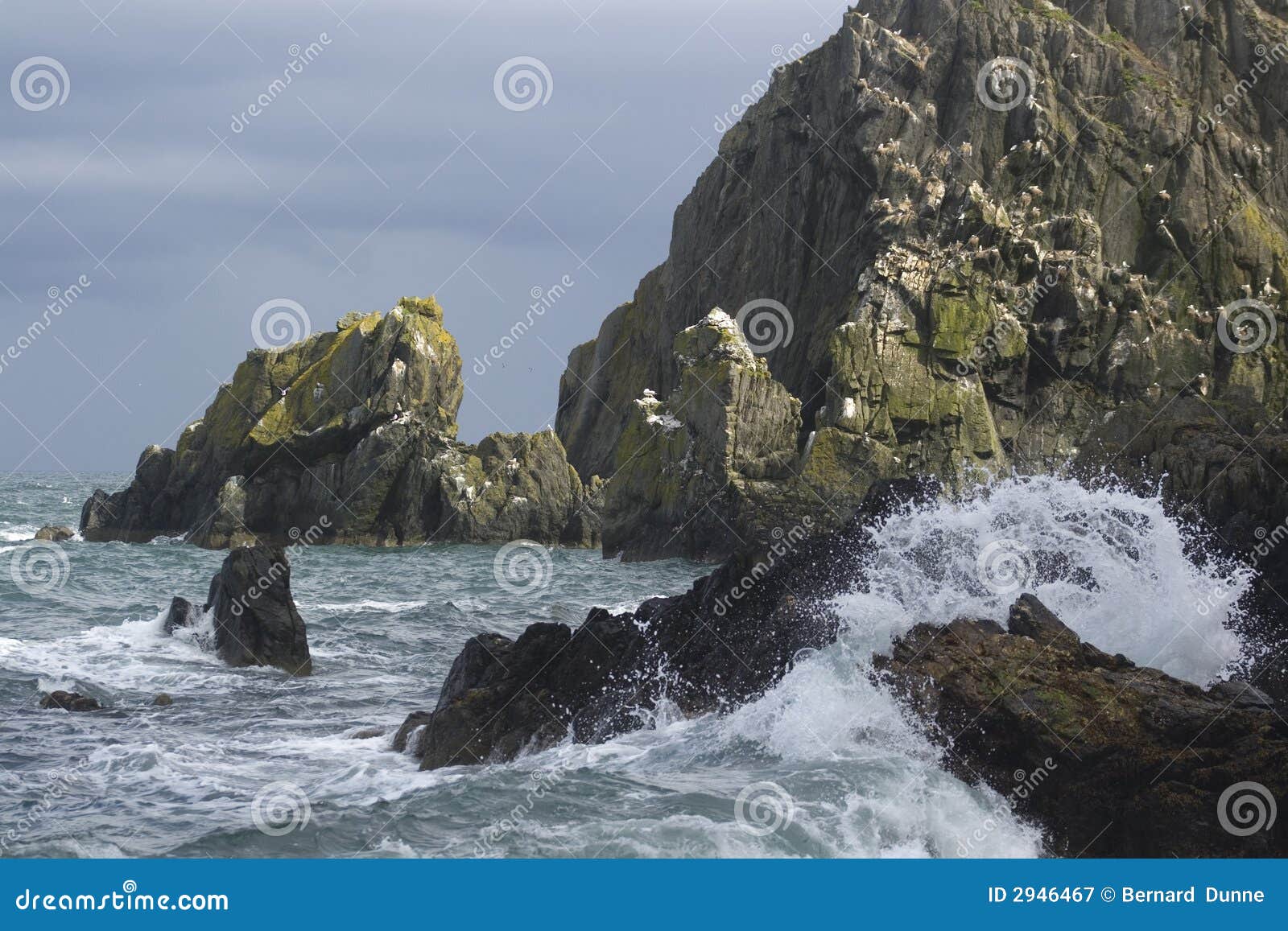Ocean wave and cliffs stock image. Image of cliff, wave - 2946467