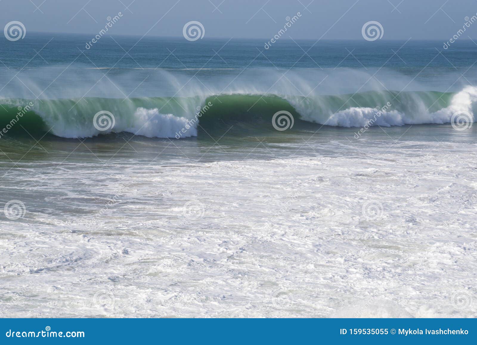The ocean wave stock image. Image of travel, view, blue - 159535055