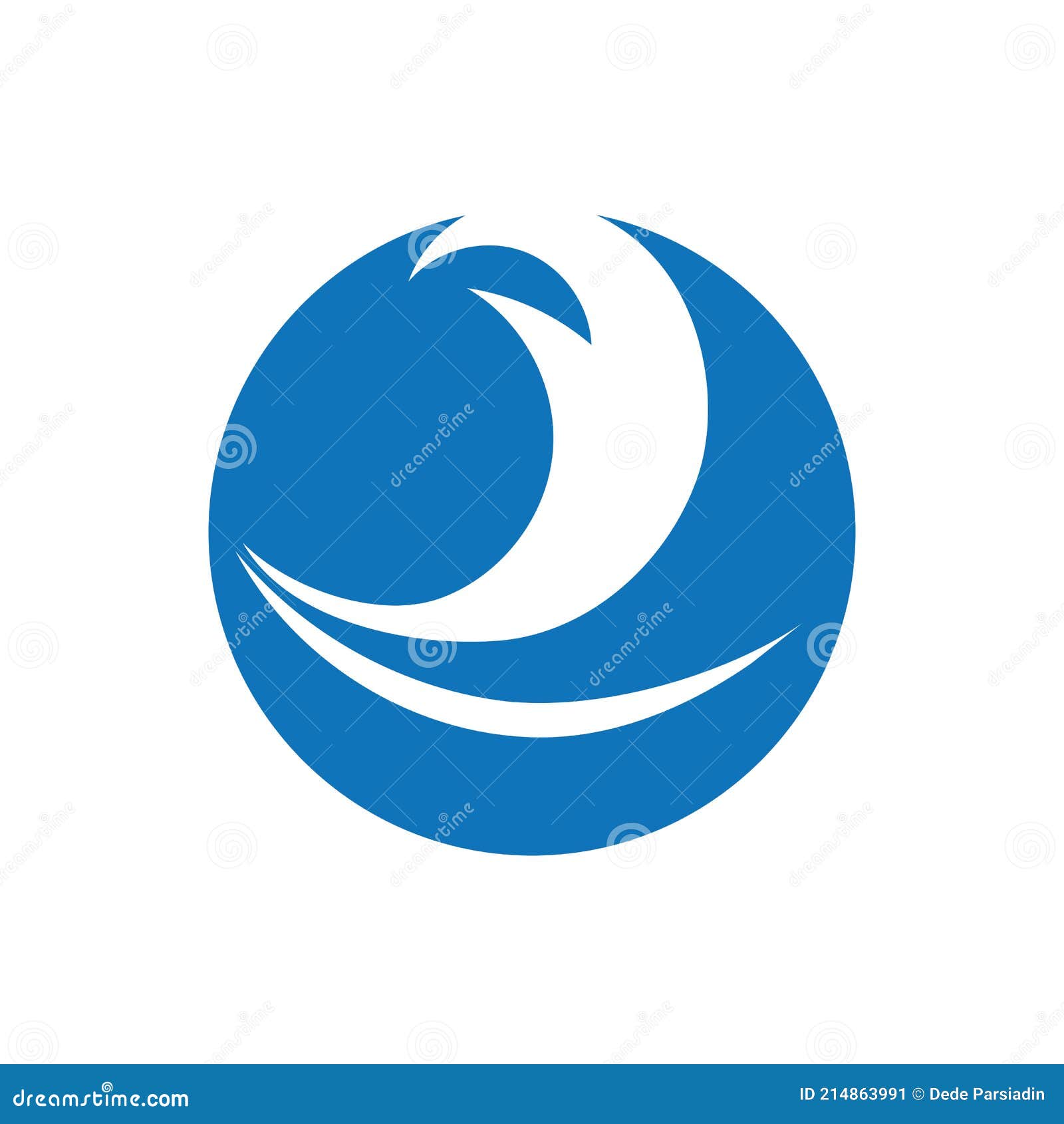 Ocean Wave Logo Vector Illustration Design Template - Vector Stock ...