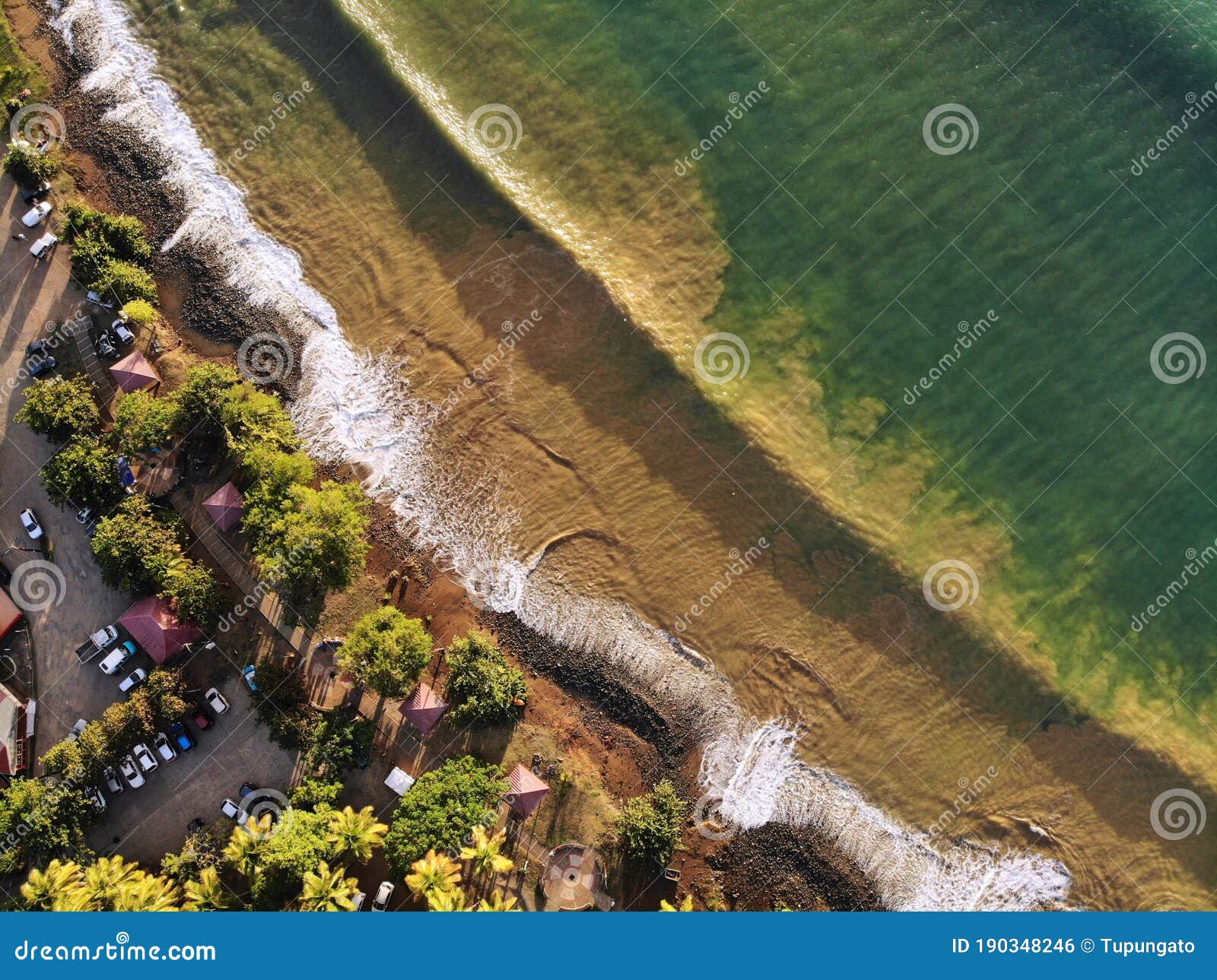 Ocean wave shadows stock photo. Image of sand, wave - 190348246