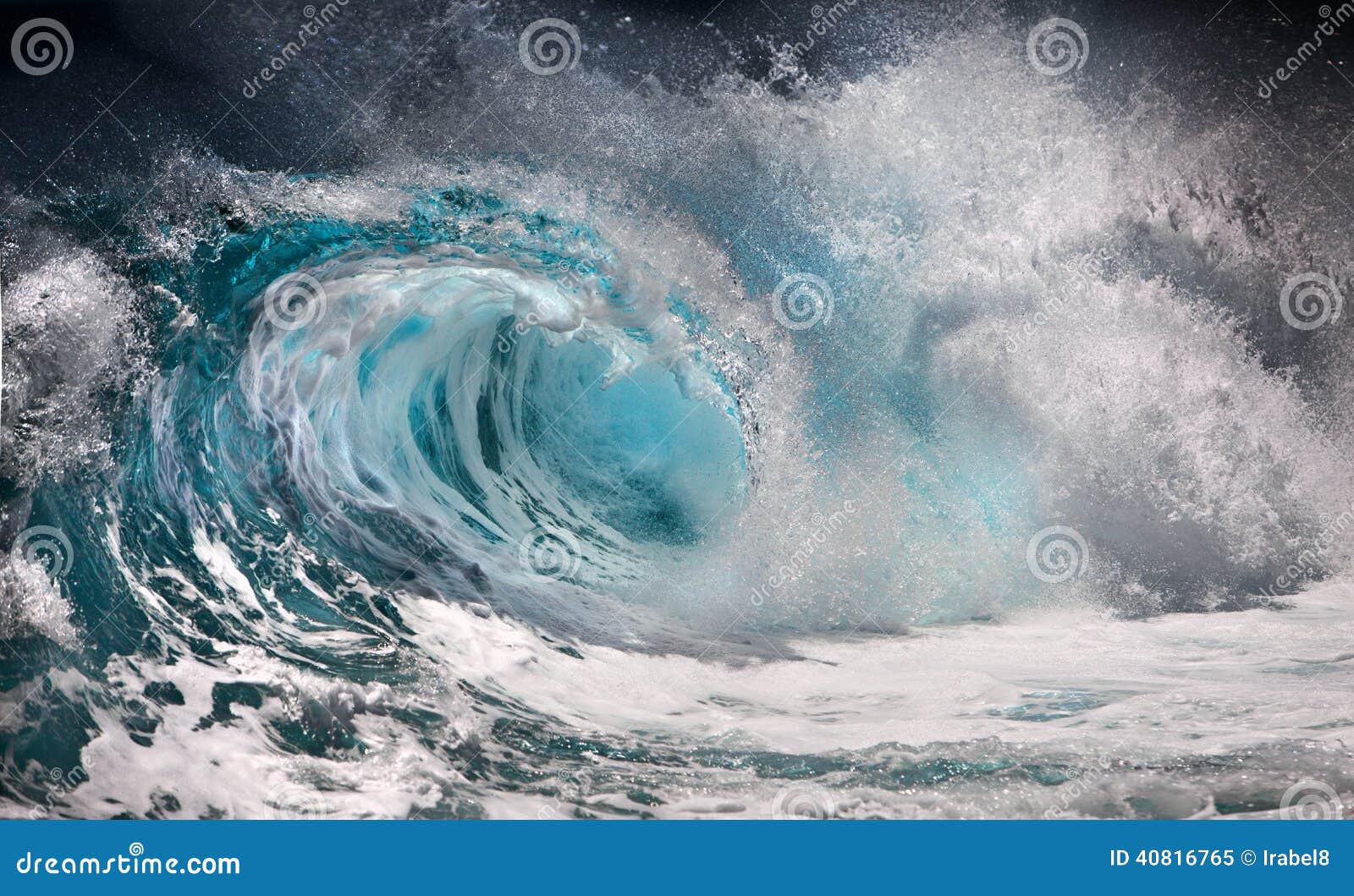 Ocean Wave stock image. Image of powerful, atlantic, environmental ...