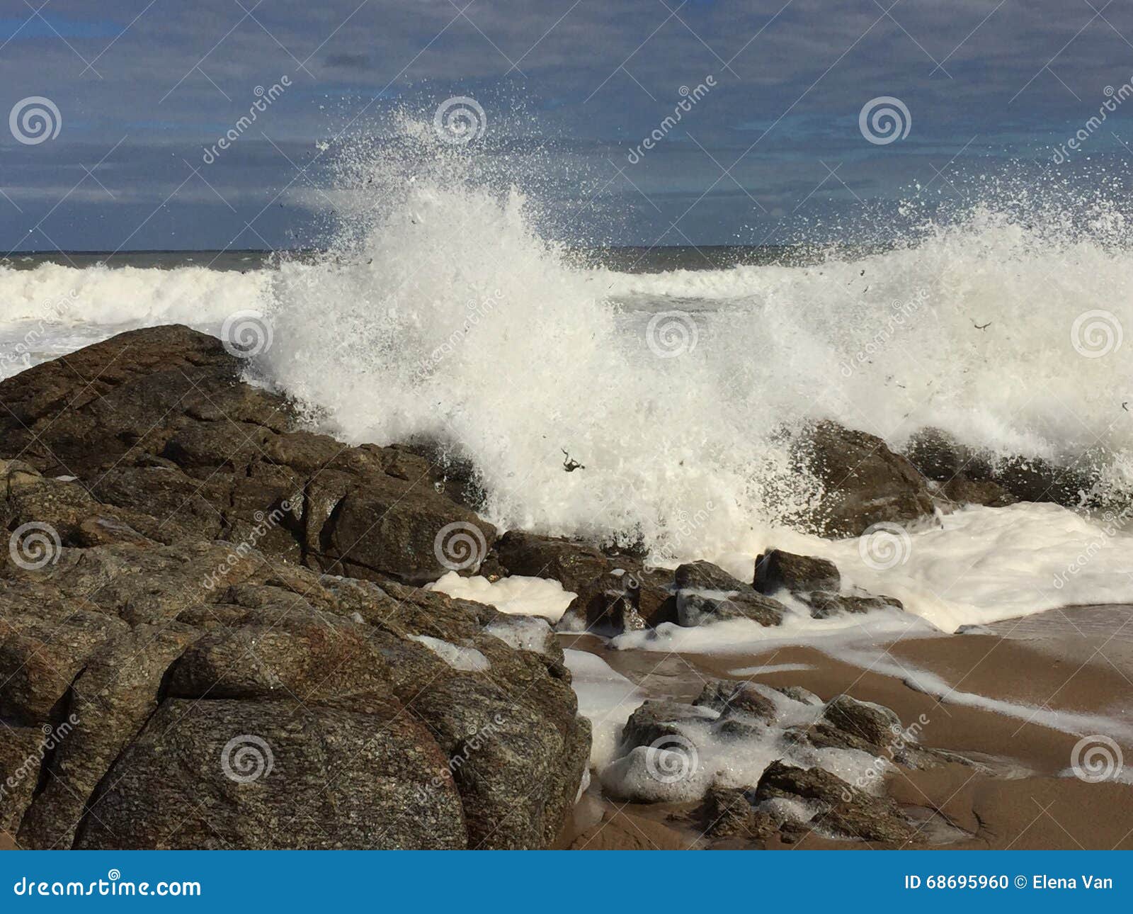 Ocean stock photo. Image of shore, water, rocks, cape - 68695960