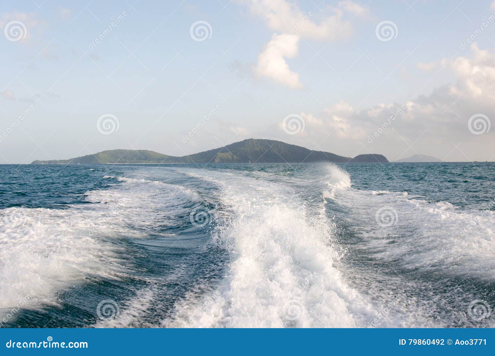 Ocean Waves speedboat stock photo. Image of ocean, boat - 79860492