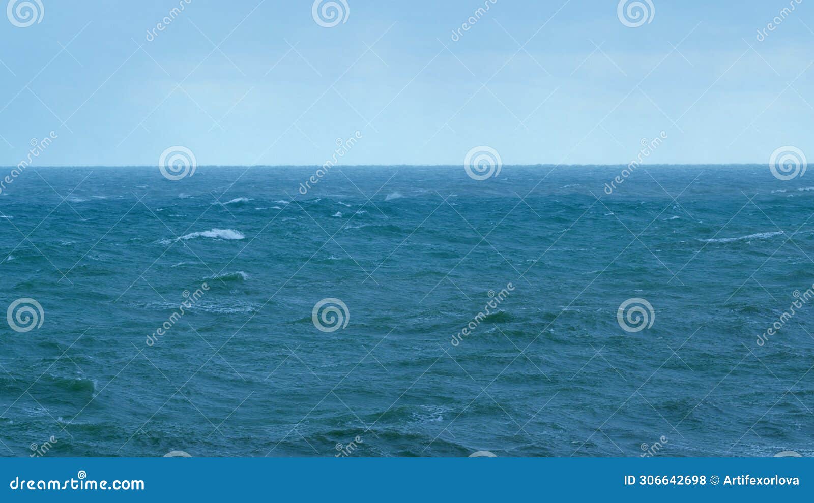 Ocean Waves during a Storm. Bad Weather Cyclone Hurricane Wind. Static ...