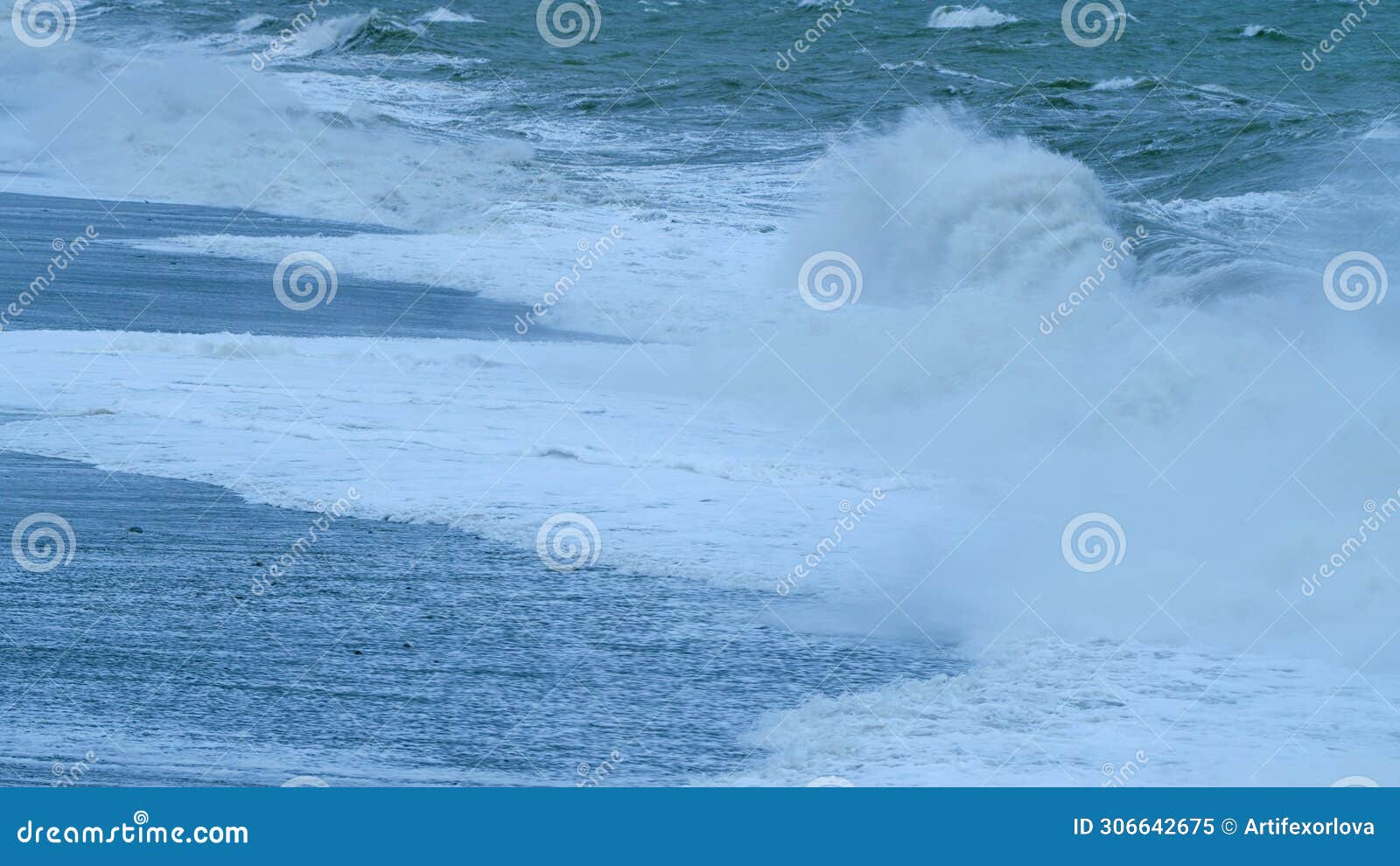 Ocean Waves Storm. Waves with Texture and Wind Spray. Static. Stock ...
