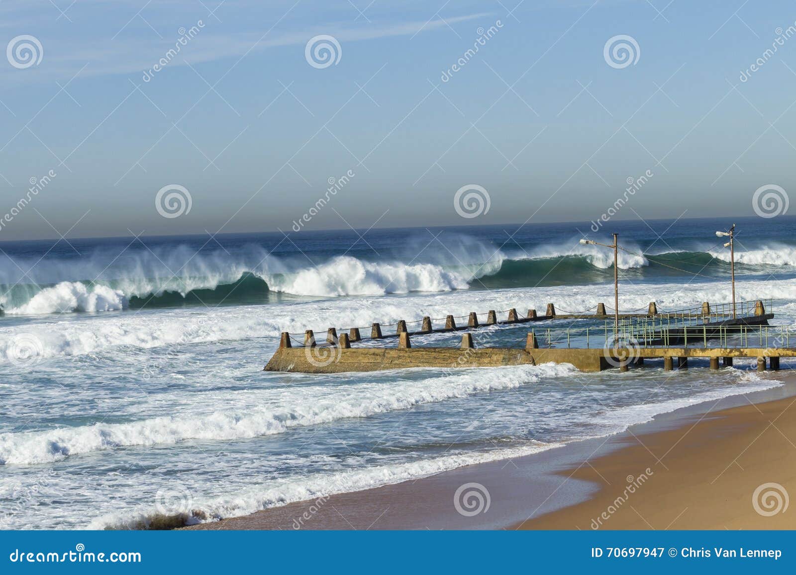 Ocean Waves Tidal Pool stock image. Image of beach, africa - 70697947