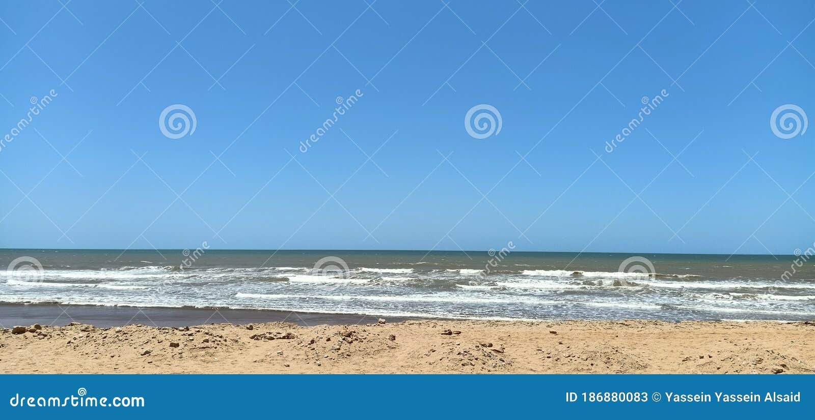 Ocean of Western Sahara Morocco Stock Image - Image of sahara, ocean ...