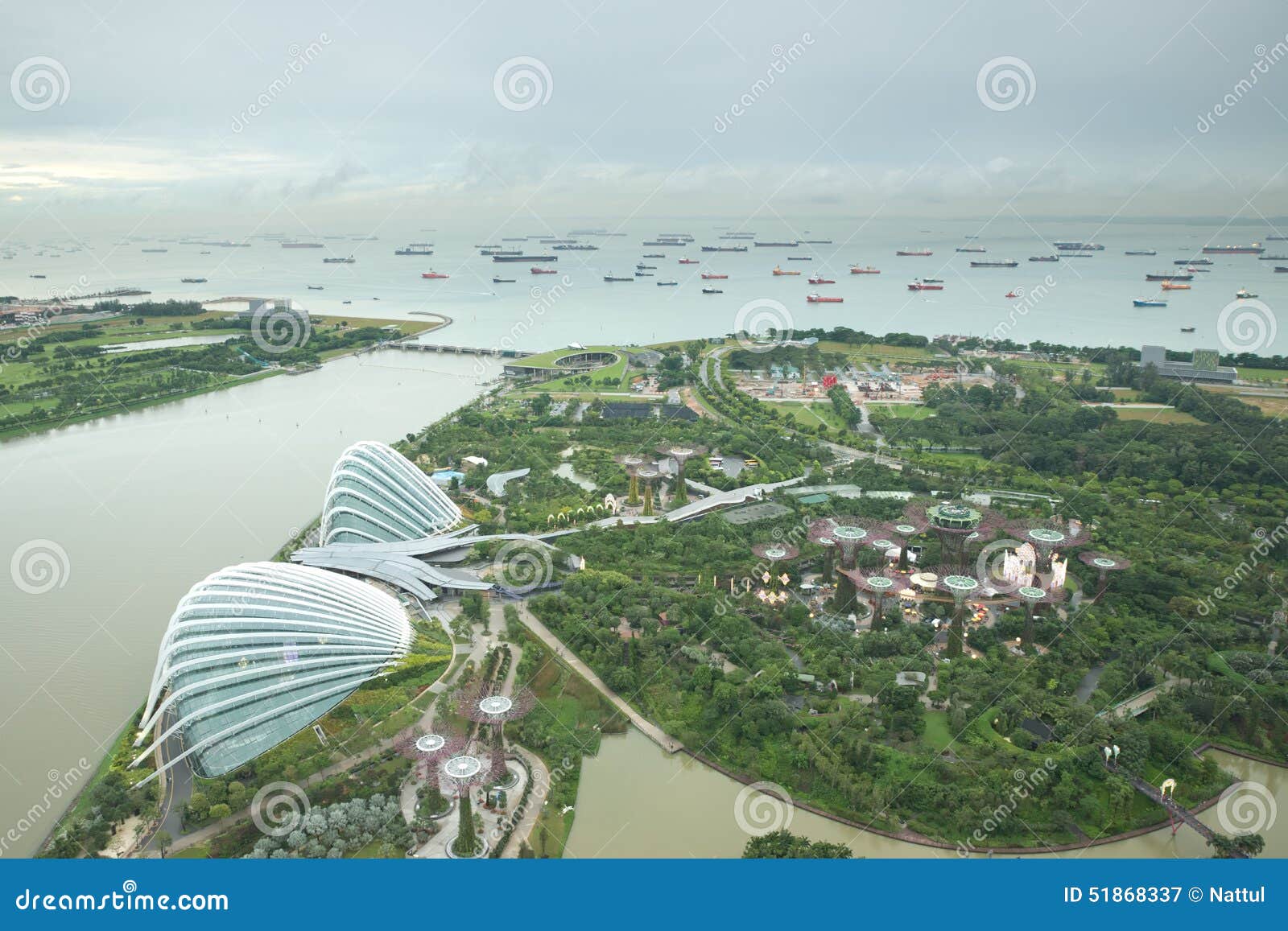 Ocean wide angle view stock image. Image of sunset, marina - 51868337